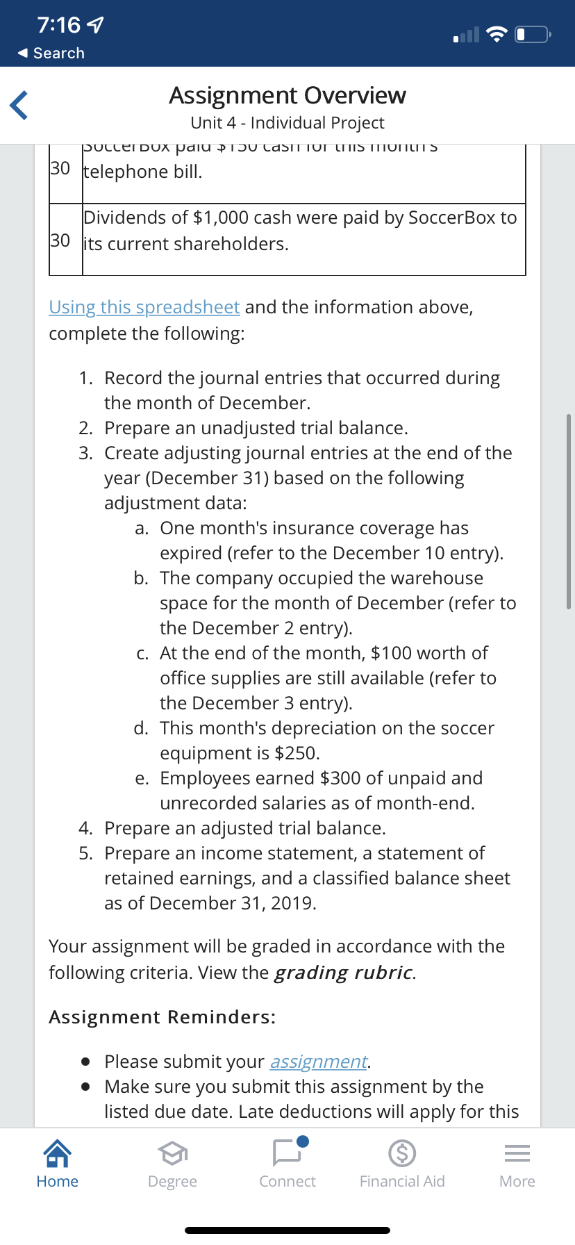 [Solved]: Assignment Overview Unit 4 - Individual Project