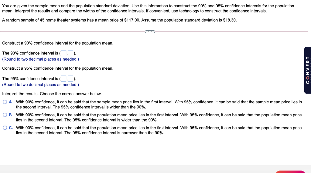 solved-you-are-given-the-sample-mean-and-the-population-chegg
