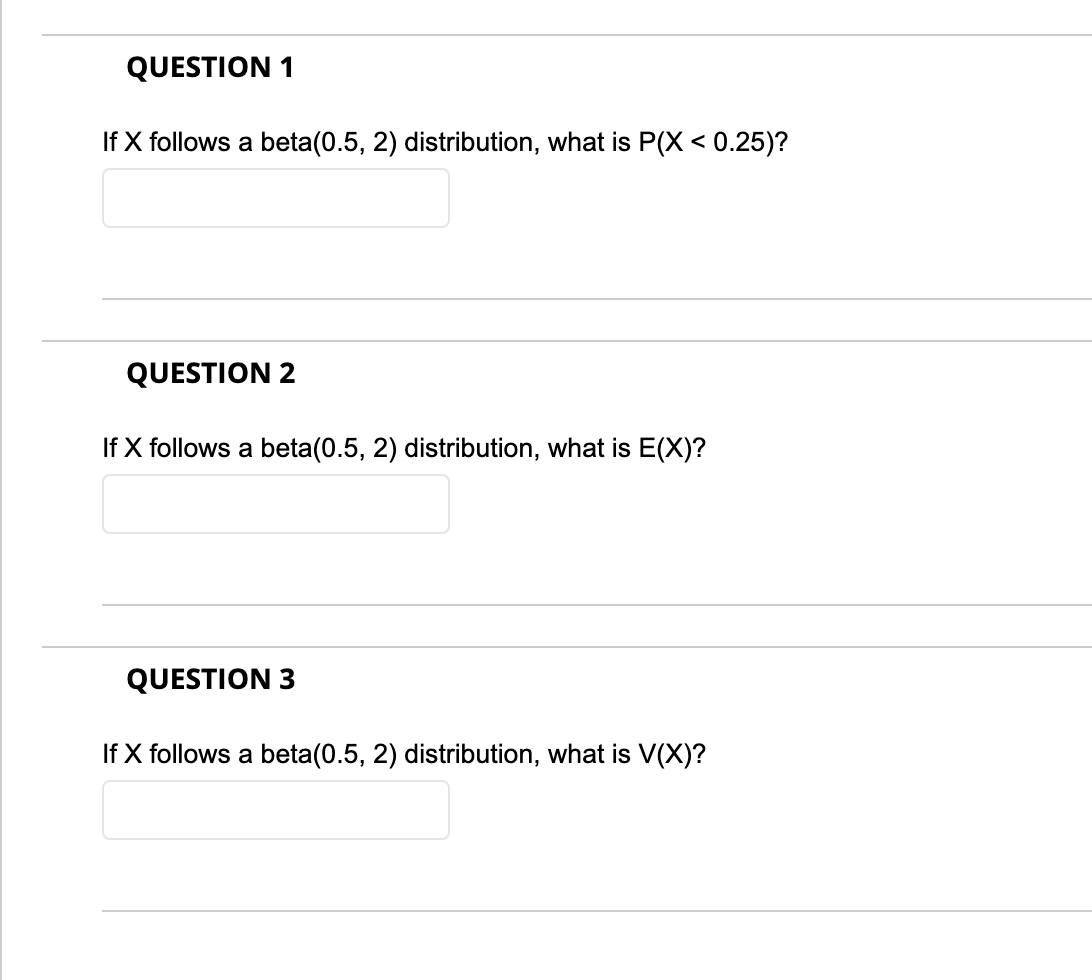 Solved Compute a probability, the expected value, and the | Chegg.com