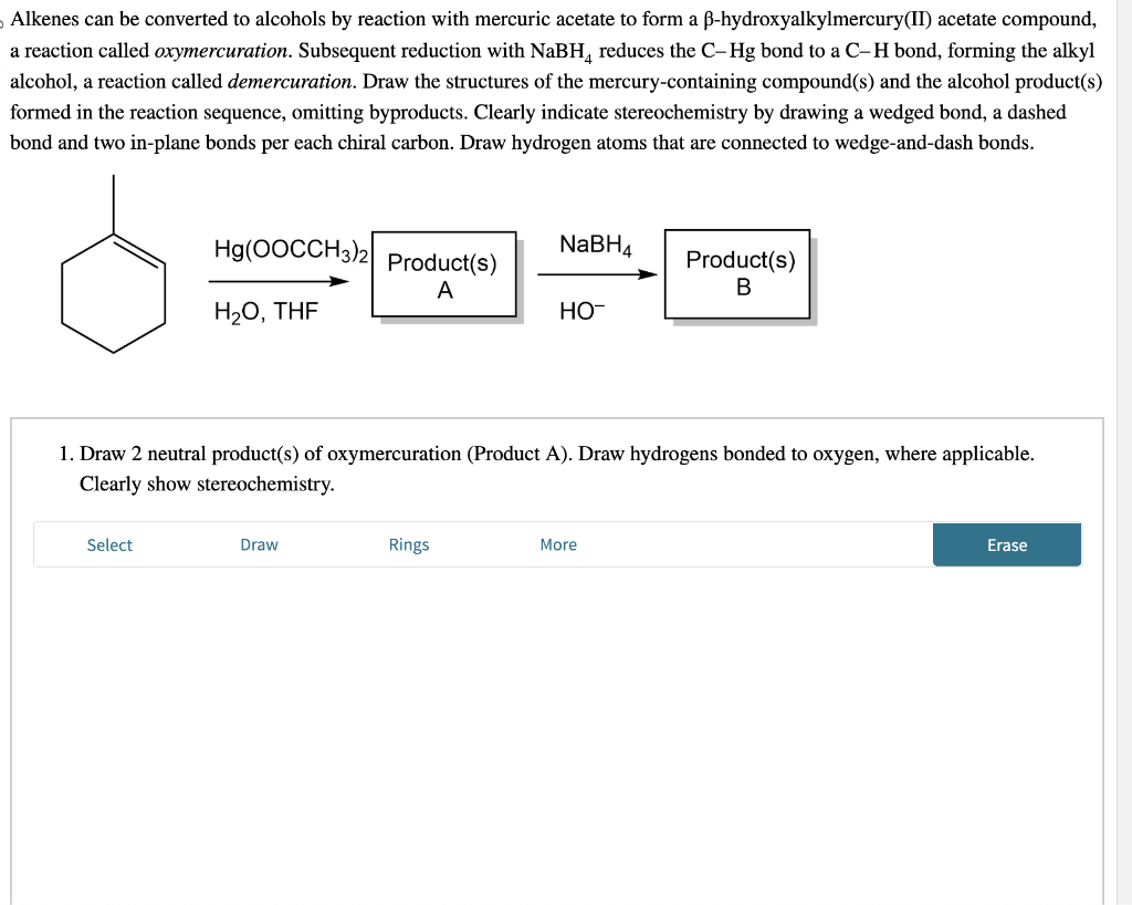 Solved Alkenes Can Be Converted To Alcohols By Reaction With