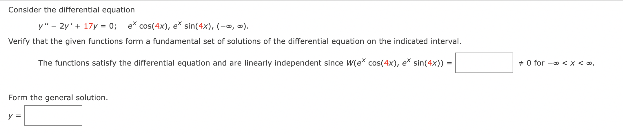 Solved Consider the differential equation | Chegg.com