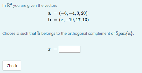 Solved In R3 you are given the vectors | Chegg.com