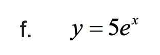 Solved find the derivative y=5ex | Chegg.com