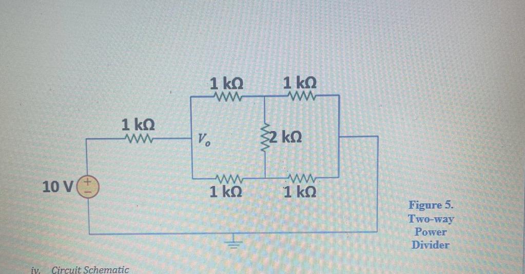 Solved iv. Circuit Schematic | Chegg.com