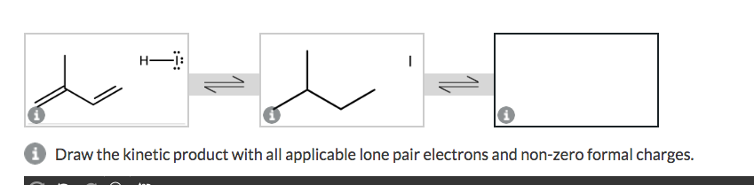 Solved Draw the mechanism for the formation of the kinetic | Chegg.com