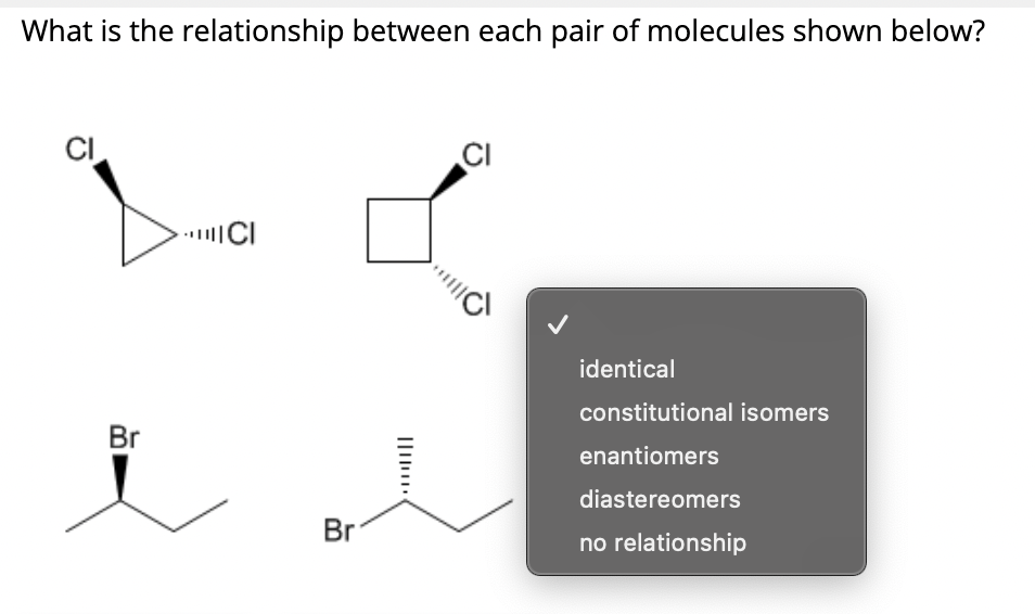 Solved What is the relationship between each pair of | Chegg.com