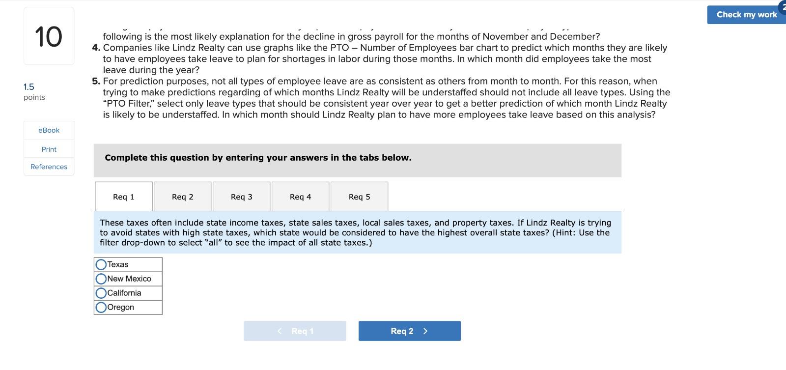 Chapter 9 Homework Assignment Saved Help Save 10 | Chegg.com