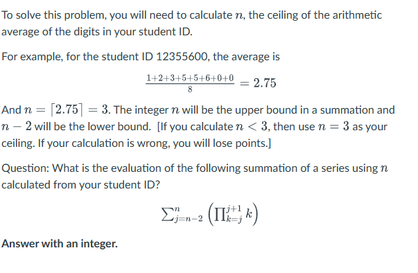 Solved To solve this problem, you will need to calculate n, | Chegg.com