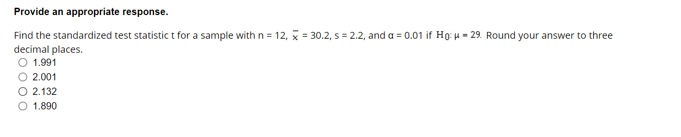 Solved Provide An Appropriate Response Find The