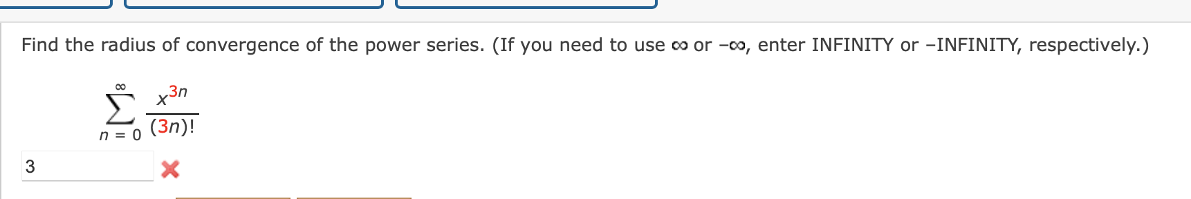 Solved Find the radius of convergence of the power series. | Chegg.com