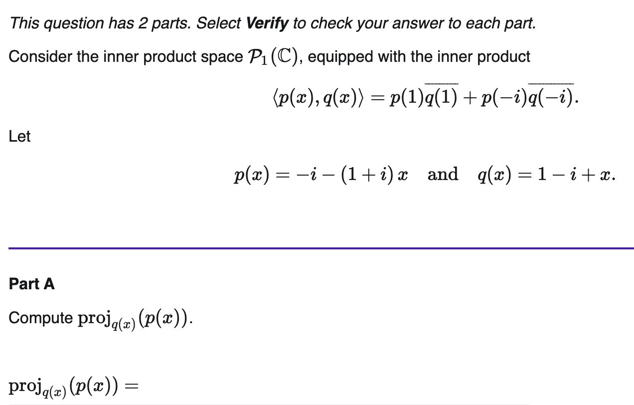 Solved Also Calculate Perp Part B is to calculate Perp of | Chegg.com