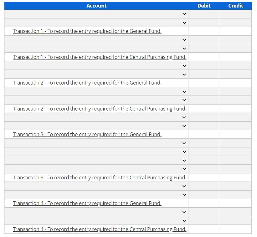 Solved Journal entries for an Internal Service Fund The | Chegg.com