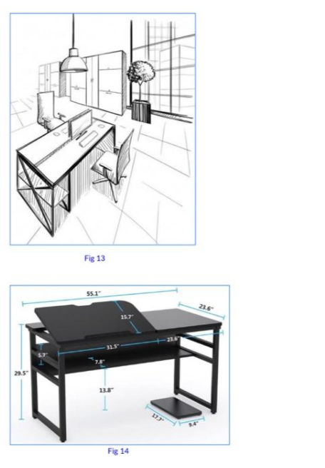 Mini Design Case of Study - Computer Desk/Table | Chegg.com