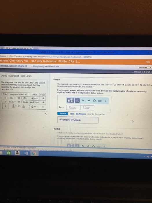 Solved Secure https//session mastenngchemist eneral | Chegg.com