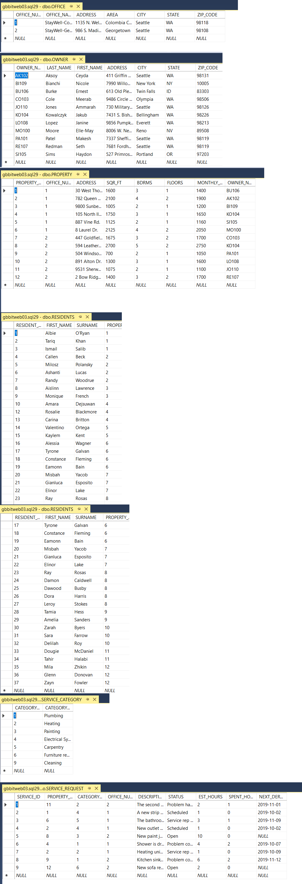 STUDENT_HOUSING11. ﻿Create a view named | Chegg.com