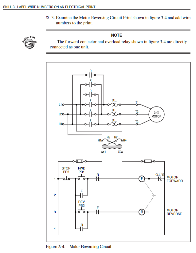 SKILL 3 LABEL WIRE NUMBERS ON AN ELECTRICAL PRINT 2. | Chegg.com