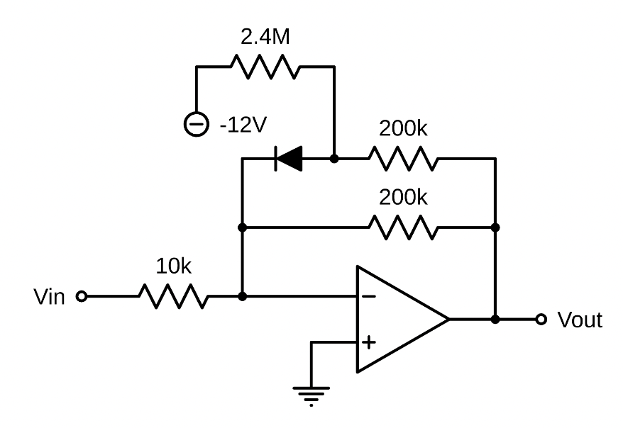 Solved 2. Inverting amplifier with gain suppression The | Chegg.com