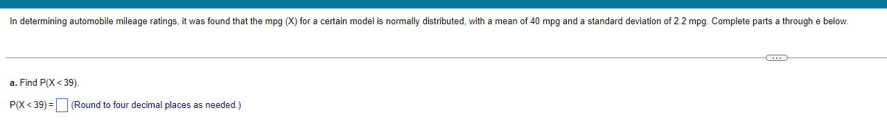 Solved cant get parts b-e to show without answers look up | Chegg.com