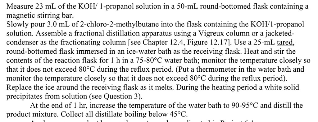 Solved What is the white solid that forms in Project 6.3 | Chegg.com
