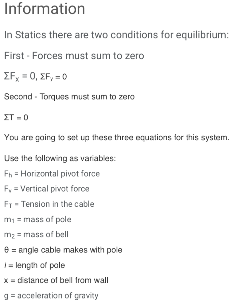 Solved Equation for the sum of forces in the y direction | Chegg.com