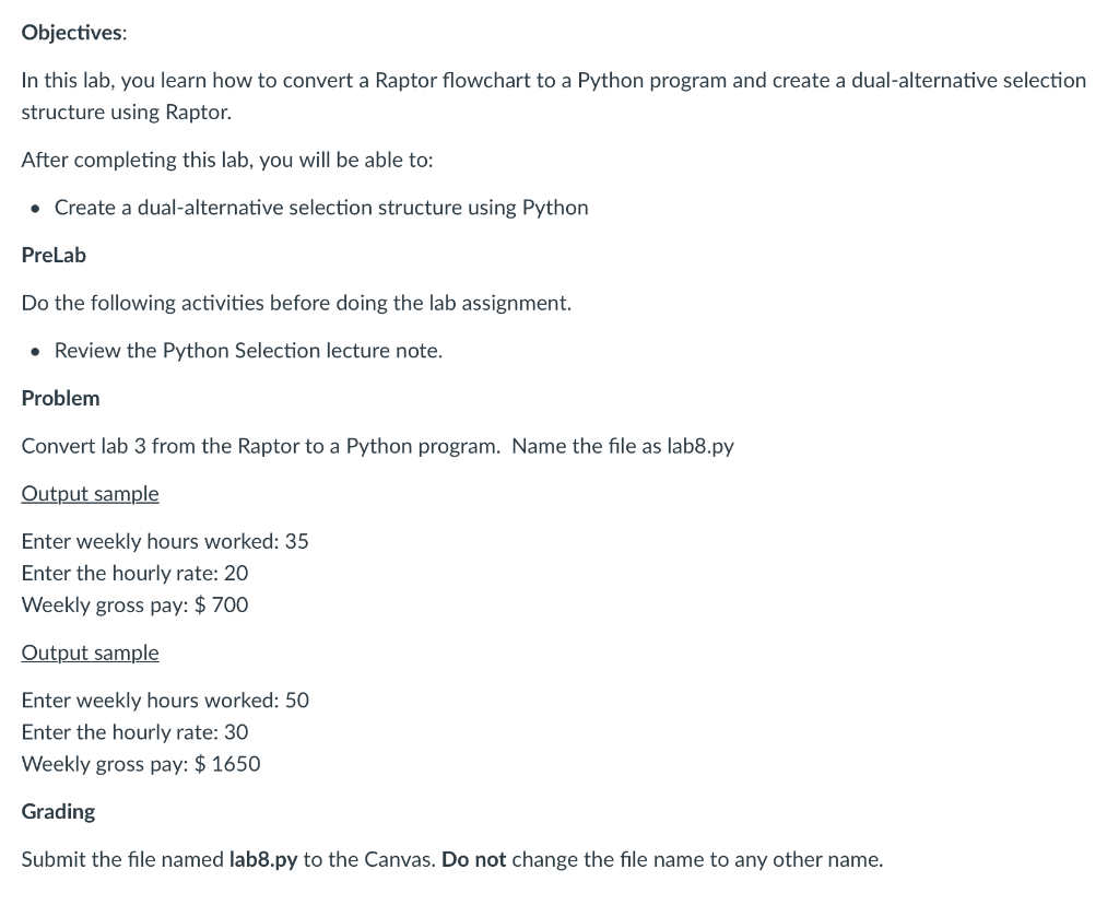 Solved Objectives: In this lab, you learn how to convert a | Chegg.com