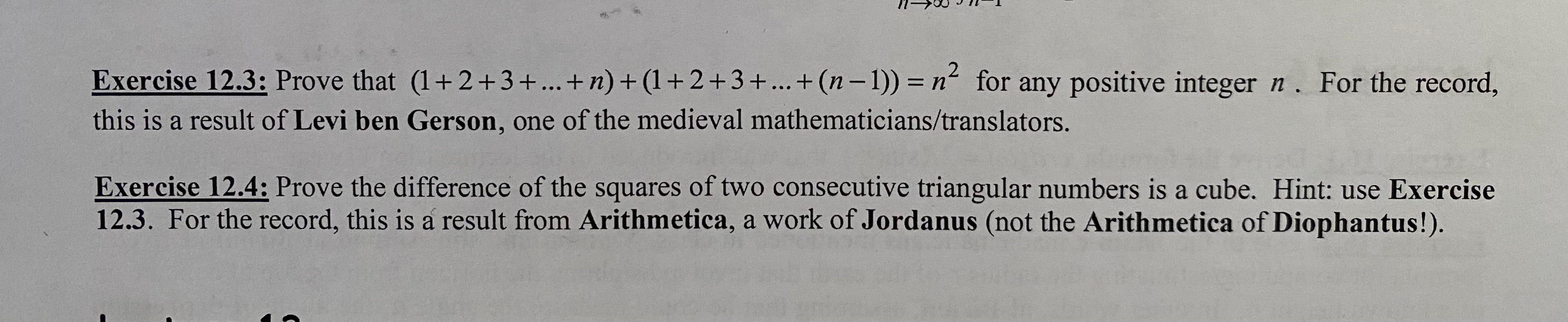Solved Exercise 12.3: Prove that | Chegg.com
