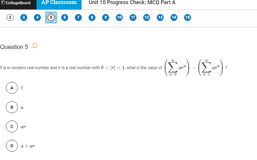 Solved College Board AP Classroom Unit 10 Progress Check Chegg