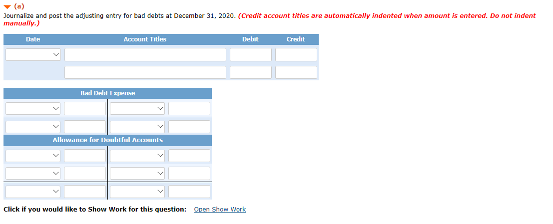 Solved Problem 8-03A a-c (Part Level Submission) (Video) | Chegg.com