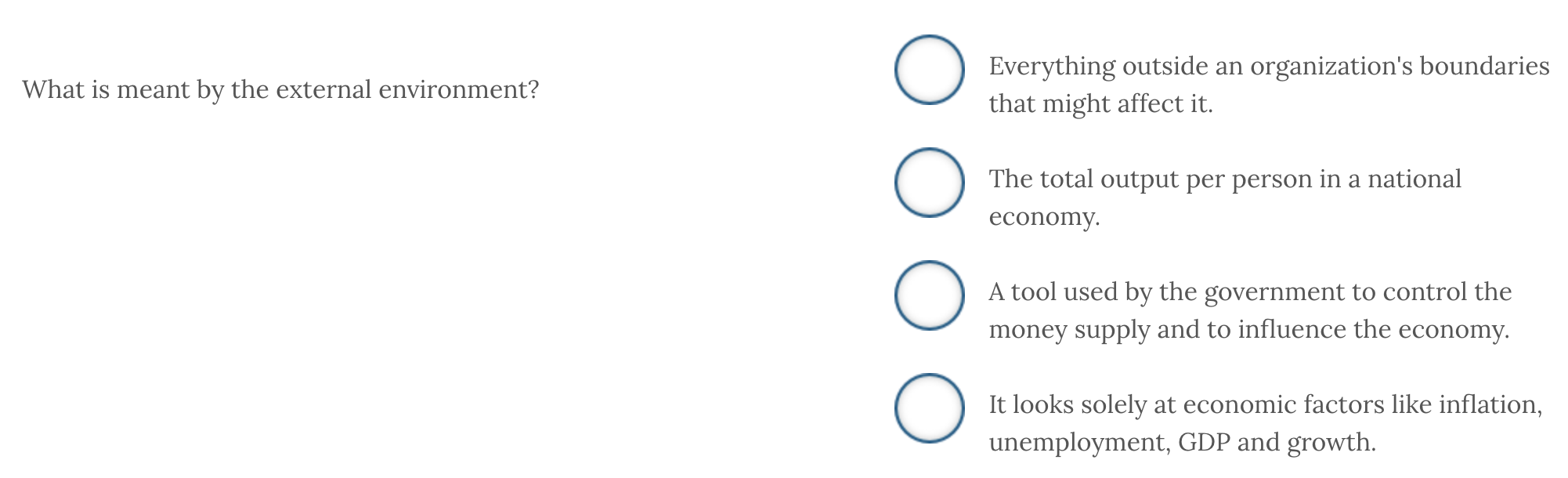 Solved that might affect it.The total output per person in a | Chegg.com