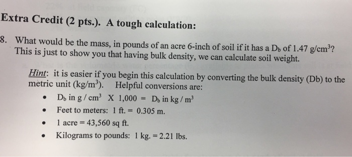 Solved A tough calculation: What would be the mass, in | Chegg.com