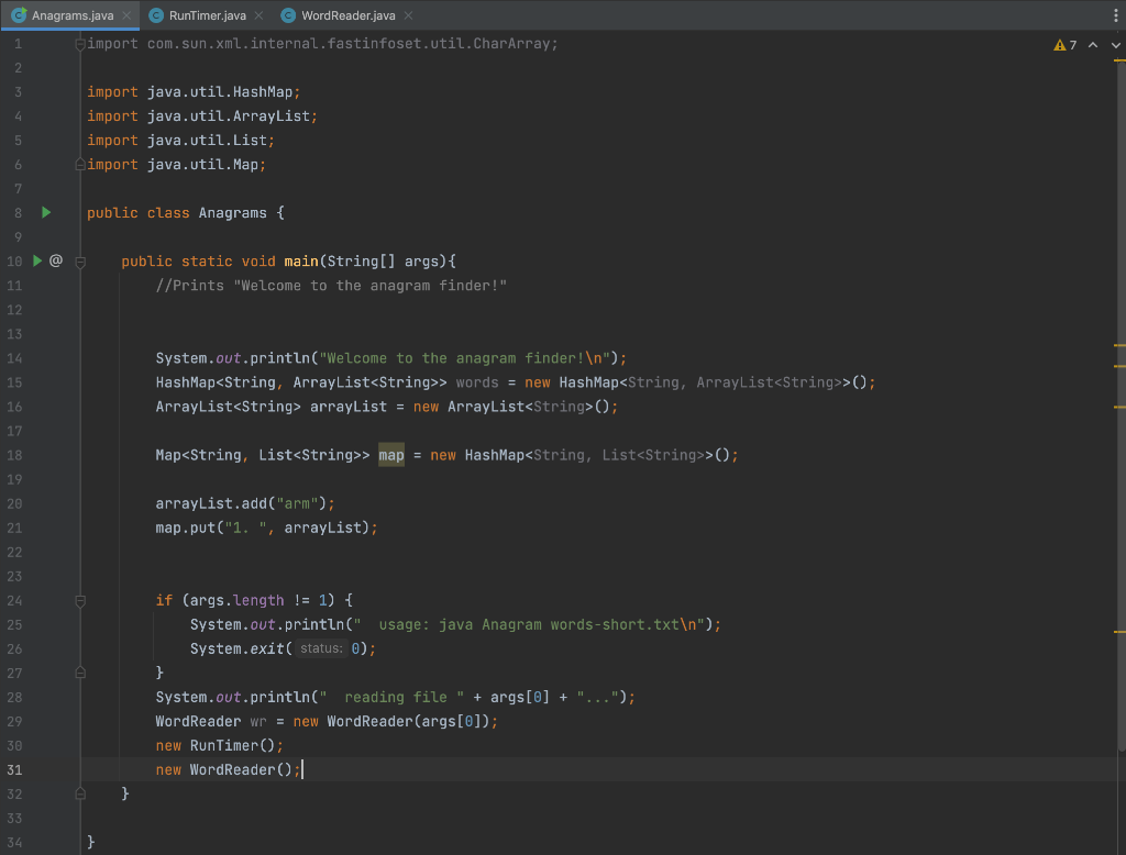 Solved Anagrams - Data Structures | Chegg.com