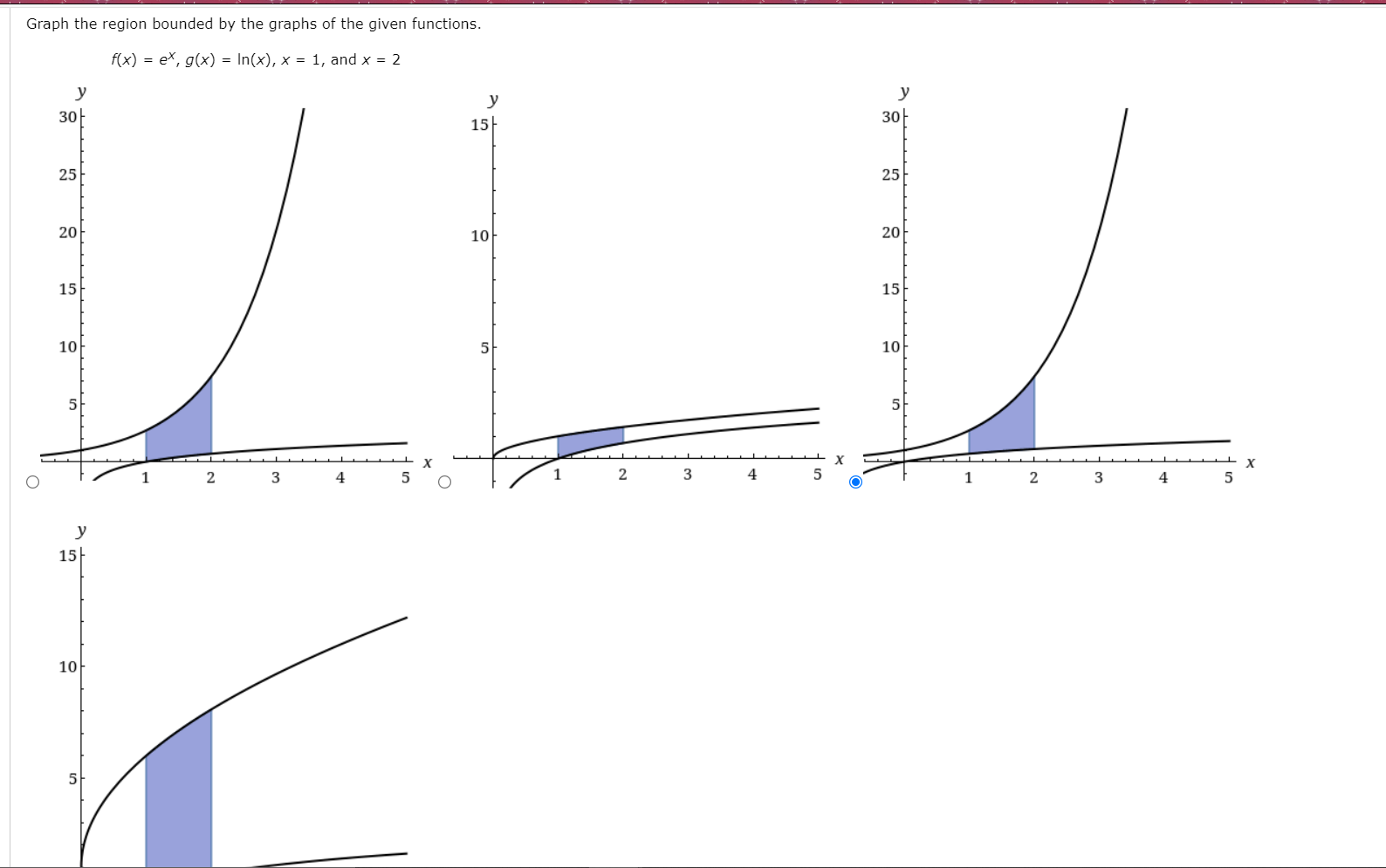 Solved Graph the region bounded by the graphs of the given | Chegg.com