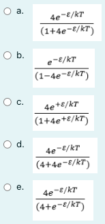 Solved There are two energy levels in which each particle | Chegg.com