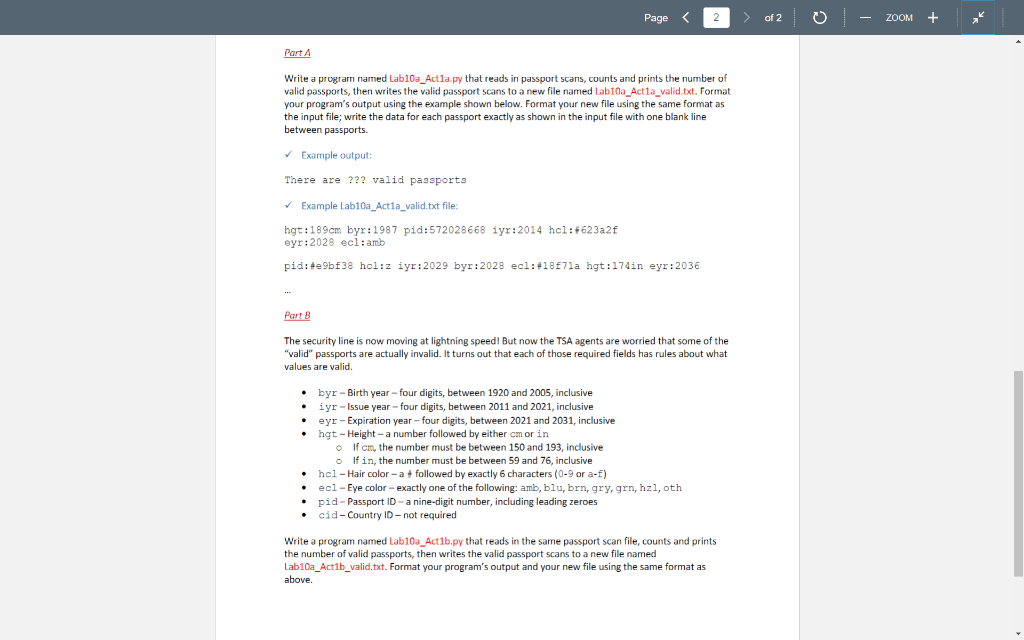 Solved I need taught/shown PART B to this assignment. Input | Chegg.com