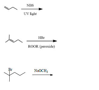 Question 1 to 3 Predict the major product(s) of the | Chegg.com