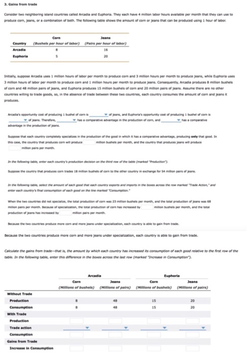 Solved Consider two neighboring island countries caled | Chegg.com