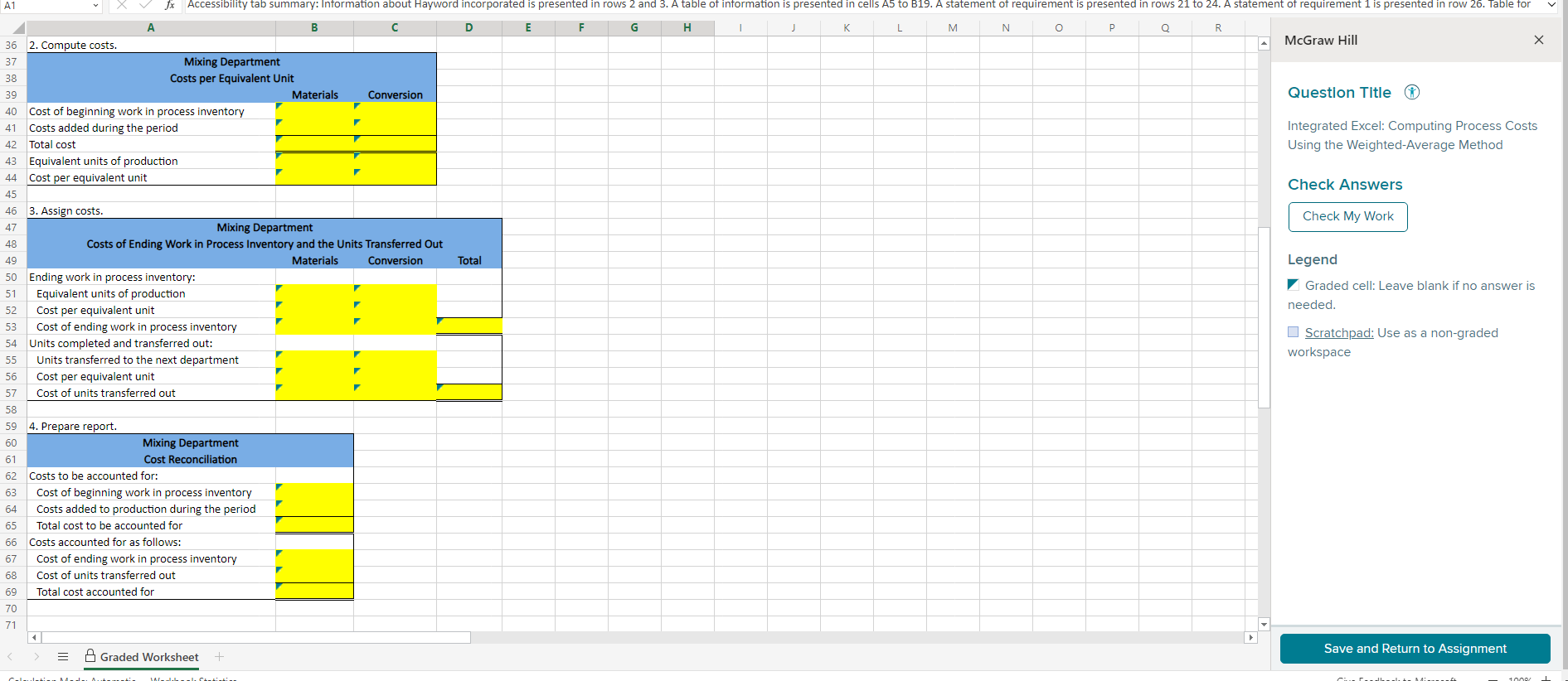 Solved Hayword, Incorporated uses weighted-average costing | Chegg.com
