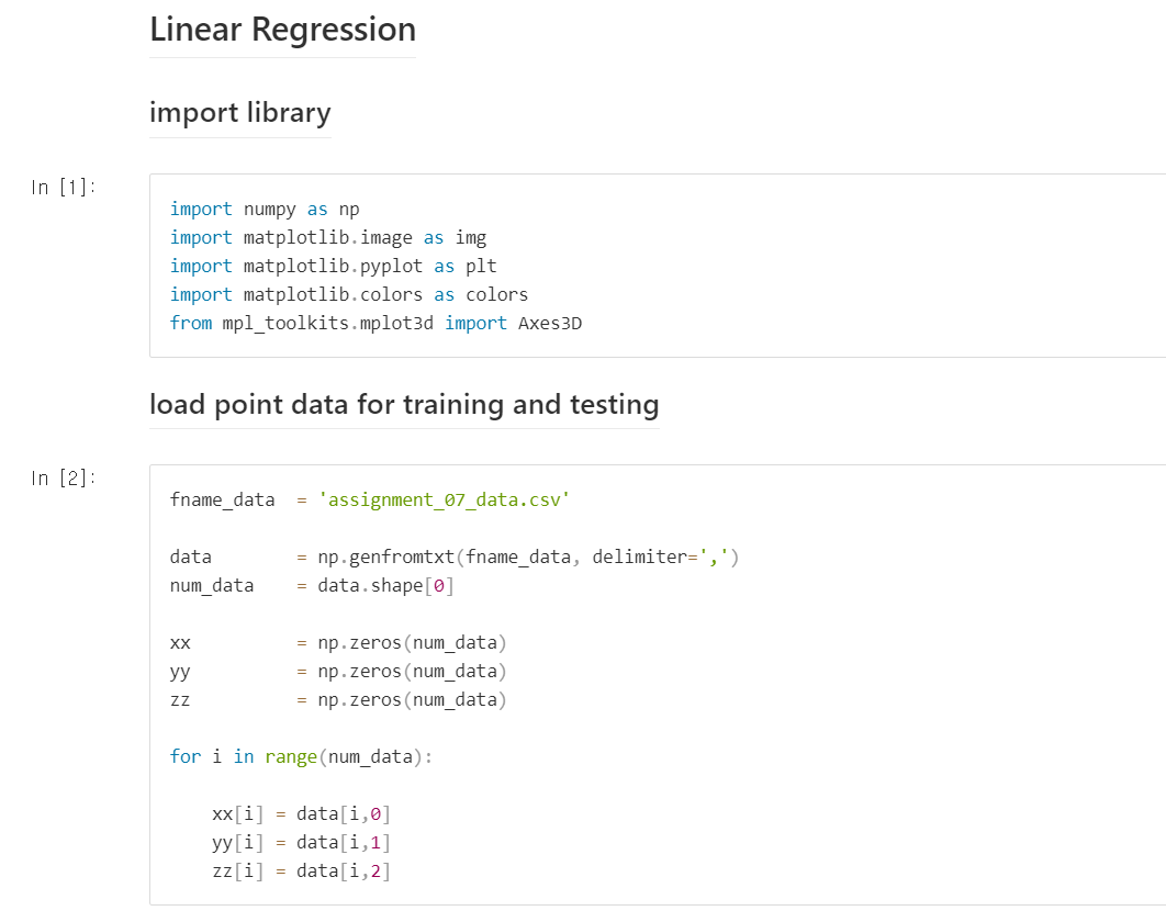 (2). Optimization by Gradient Descent • iterative | Chegg.com