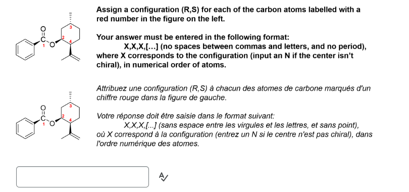 Assign a configuration (R,S) for each of the carbon | Chegg.com