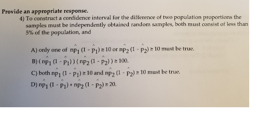 Solved Provide An Appropriate Response 4 To Construct A