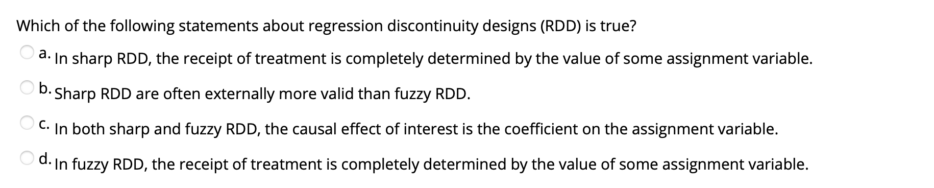 Solved a. Which of the following statements about regression | Chegg.com