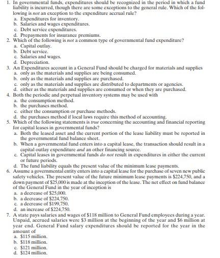 8. Which of the following events could require a | Chegg.com