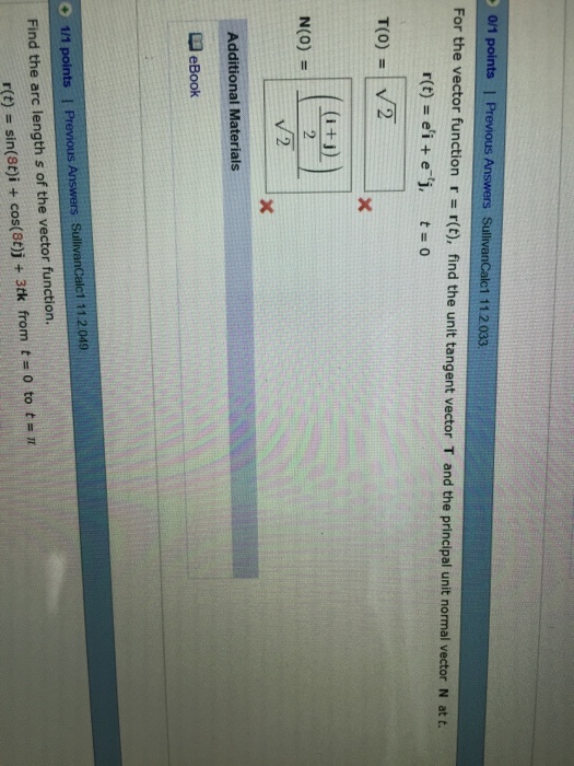 Solved For the vector function r = r(t), find the unit | Chegg.com