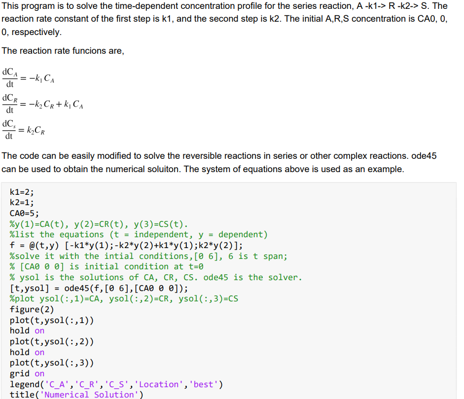 Solved The reaction below is carried out in a | Chegg.com