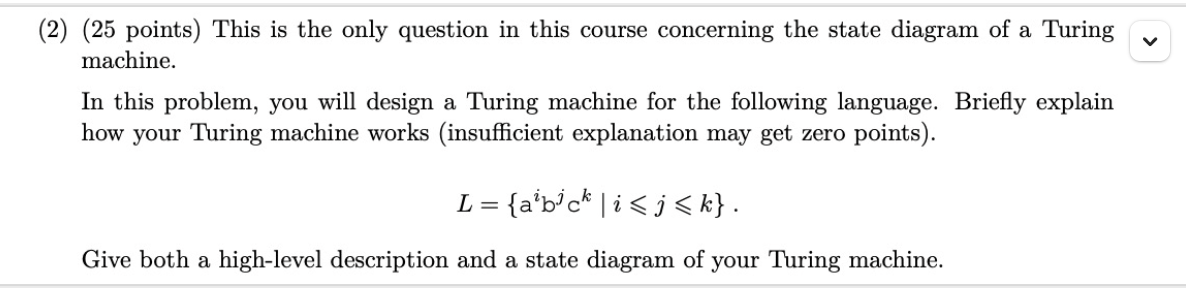 Solved (2) (25 points) This is the only question in this | Chegg.com