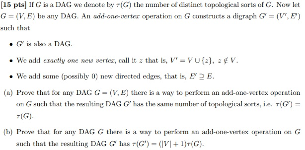 Graph Theory Q5. Please write neatly (I find it very | Chegg.com