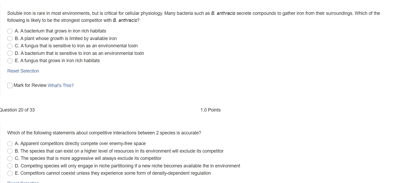 Solved Soluble iron is rare in most environments, but is | Chegg.com