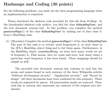 Solved For the following problems, you must use the Java | Chegg.com