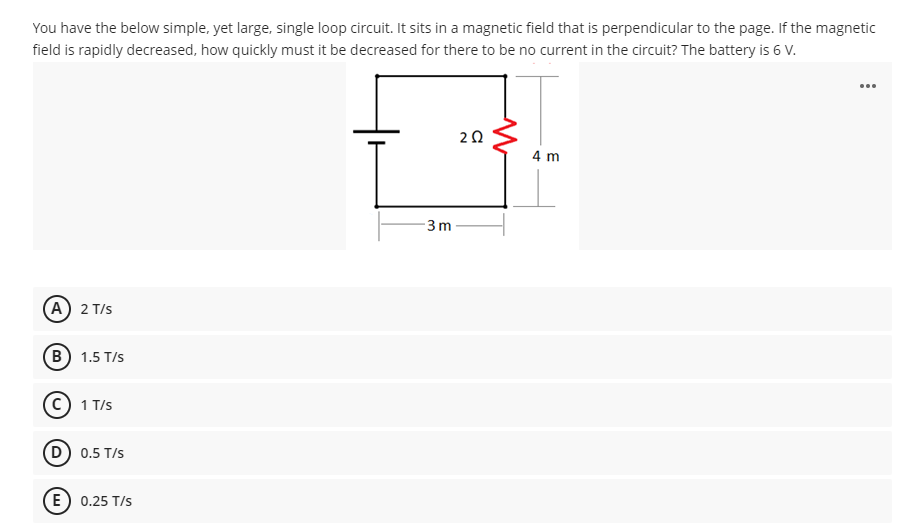 Solved You have the below simple, yet large, single loop | Chegg.com