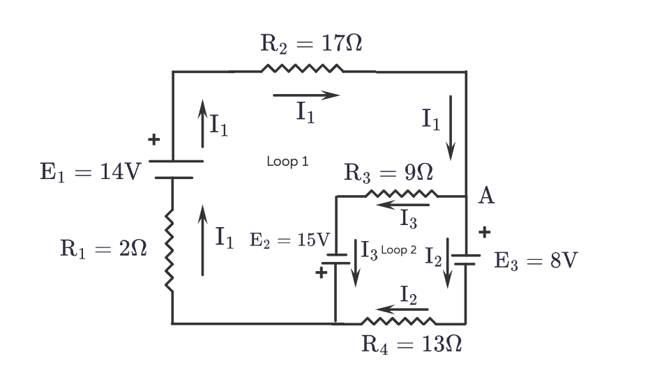Solved Using Kirchhoff's rules, set up, ﻿but do not solve, a | Chegg.com